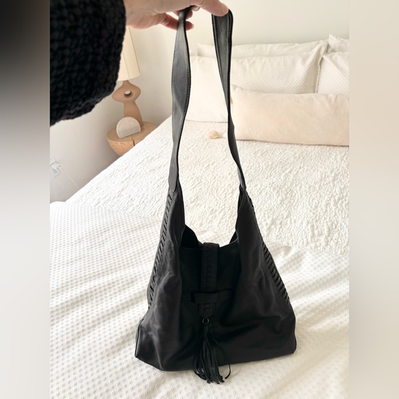 ba&sh | Bags | Bash Leather Boho Bag | Poshmark